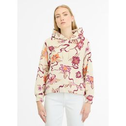 Ragwear Sweatshirt »TONNA PRINT« ECRU XXL (44) XXL (44) Vegan, von PETA verifizierter Sweater von Ragwear