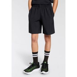 Under Armour Trainingsshorts »UA gewebte Wdmk Shorts« black 001 S (128/134) - N-Gr N-Gr S (128/134) Hauptmaterial zu mindestens 90 % aus...