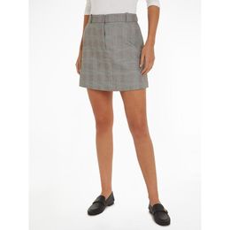Tommy Hilfiger Bleistiftrock »POW CHECK SHORT SKIRT« Global Serie TH WOMEN, Webrock im Karodessin Global Stp Check/ S/ Texture H Grey 36 36...