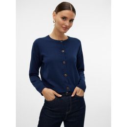 Véro Moda VERO MODA Strickjacke »VMFANTASTIC LS O-NECK CARDIGAN GA BOO« Navy Blazer XS XS Gestrickter Cardigan von Vero Moda