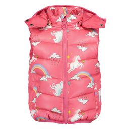 Blue Seven Daunenweste »Outdoor Weste« 4210 - PINK 110 110 Material und Komfort: Blue Seven verarbeitet für die Kinderkleidung ausgewählte und...