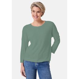 STOOKER WOMEN Sweatshirt »STCLEA Sweatshirt 3/4-Arm« Regular Fit Sweatshirt für Damen feldspar green 36/38 36/38 Regular Fit