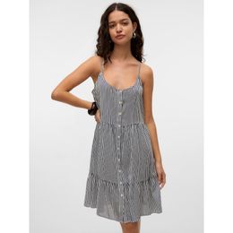 Véro Moda VERO MODA Trägerkleid »VMBUMPY SHORT SINGLET DRESS WVN GA NOOS« Sommerkleid India Ink Stripes:Snow White M - N-Gr N-Gr M Kurzes Kleid von Vero Moda