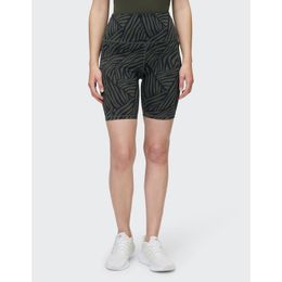 Venice Beach Trainingsshorts »CAMELIA« aop line art L (42) - N-Gr N-Gr L (42) Radlerhose von Venice Beach