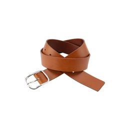 BOSS Lederg&uuml;rtel &raquo;Clea_Sz35&laquo; mit Einfachdornschlie&szlig;e Medium Brown 210