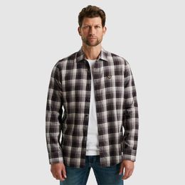 PME-Legend PME LEGEND Karohemd »Long Sleeve Shirt Twill Yarndyed Check« mit Karomuster Bracken 3XL - N-Gr N-Gr 3XL Langarm Hemd von PME Legend