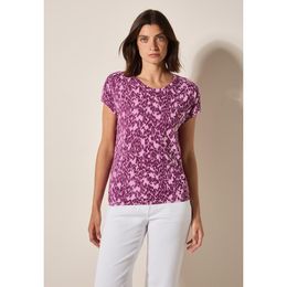 Cecil T-Shirt mit All-Over Print cherry blossom pink XS (36) XS (36) T-Shirt von Cecil