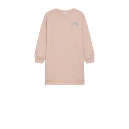 DANAMADE Sweatkleid »Dresses Mom Oversized Sweatshirt« Beige S (36) - EURO EURO S (36) Weiches Sweatmaterial für ein komfortables Gefühl