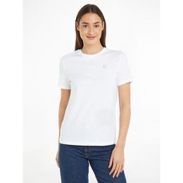 Calvin Klein Jeans T-Shirt &raquo;CK EMBRO BADGE REGULAR TEE&laquo; mit Logopatch Bright White L (40) L (40) Shirt von Calvin Klein Jeans Womanswear