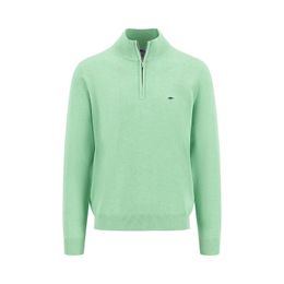 Fynch-Hatton Troyer mit Logostickerei turf green XXL XXL Troyer von Fynch-Hatton