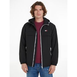 Tommy Jeans Outdoorjacke &raquo;TJM PADDED SOLID CHICAGO EXT&laquo; mit Kapuze mit Logopr&auml;gung Black L L Jacke von Tommy Jeans