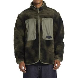 DC Shoes Sweatjacke &raquo;Traverse&laquo; Olive Overspray Print XXL XXL Kollektion: Lineguide-Kollektion