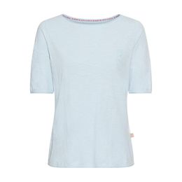 LIEBLINGSST&Uuml;CK Lieblingsst&uuml;ck Damen T-Shirt &raquo;Candice&laquo; mit Rundhals blau 4XL