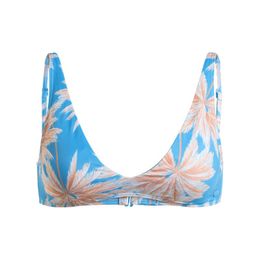 Roxy Triangel-Bikini-Top »Love The Oceana« Azure Blue Palm Island XXL - Cup B Cup B XXL Material: Weicher,...