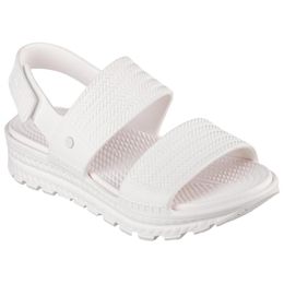 Skechers Sandale »ARCH FIT FOOTSTEPS-SUNNY DAYS«, Plateau Sandale, Sommerschuh mit Klettverschluss weiß 35 35 Skechers Sandale mit bequemer...