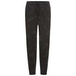 HUGO BLUE Jogginghose &raquo;Nustroypan&laquo; in tonigem Allover-Design Black001 M - N-Gr N-Gr M Jogginghose von Hugo BLUE Menswear