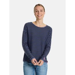 LIEBLINGSSTÜCK LIEBLINGSSTÜCK Strickpullover »Kyna« mit Streifen jeans 38 38 Pullover mit trendigen Streifen von Lieblingsstück