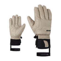 Ziener Skihandschuhe »GULMEN-Z AS PR glove man« sandstone 8 8 atmungsaktive, wasser- und winddichte AQUASHIELD Membran