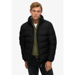 Superdry Steppjacke »SPORTS PUFFER JACKET« ohne Kapuze Black L L Moderne Pufferjacke von Superdry