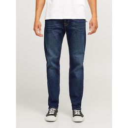 Jack & Jones JACK & JONES Tapered-fit-Jeans »JJIMIKE JJFOX CB 055« Blue Denim 27 - Länge 32 Länge 32 27 Tapered-fit-Jeans /Slim fit mit elastischem Material...