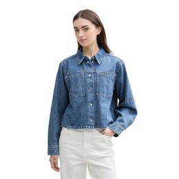 Tom Tailor Denim Jeansbluse mit Brusttaschen used light XS (34) XS (34) Jeansbluse für Damen von Tom Tailor Denim