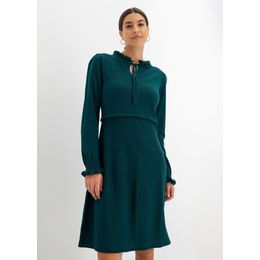 bonprix Strickkleid, gr&uuml;n