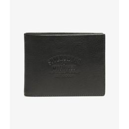 Superdry Damen Schwarz Ledergeldb&ouml;rse, Gr&ouml;&szlig;e: 11x8.5x1.5 cm 215932140004702A007