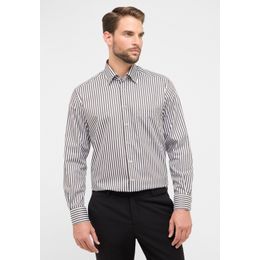 Eterna Herren Langarmhemd "COMFORT FIT"kakao, Gr. 46, Satin, 100% Baumwolle, Hemden, NON IRON (b&uuml;gelfrei)