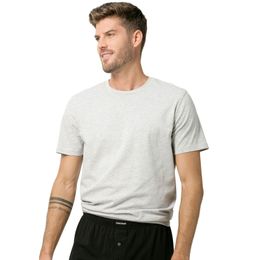 Bruno Banani Herren T-Shirt, navy, grau-meliert, petrol, Größe S