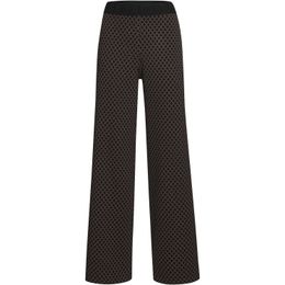 Raffaello Rossi Gerade Hose Elaine Ribbon Braun (Größe: 34)