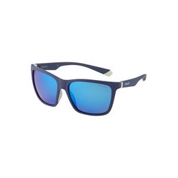 Polaroid Sonnenbrille Herren Größe 58 blau / dunkelblau / weiß