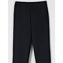 w&auml;schepur Damen Lange Unterhose mit auswechselbarem Gummizug schwarz, Gr&ouml;&szlig;e 44