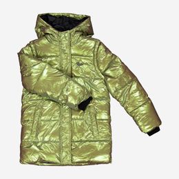 Vingino Grüne Telissa Metallic-Jacke mit Kapuze