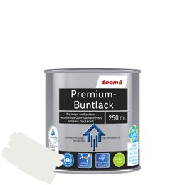 toom Premium-Buntlack signalwei&szlig; seidenmatt 250 ml