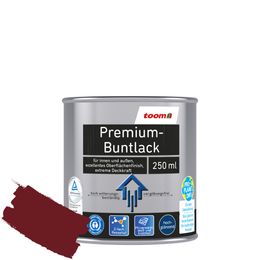 toom Premium-Buntlack purpurrot gl&auml;nzend 250 ml