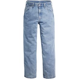 Levi's Cargojeans LEVI'S "568 STAY LOOSE CARPENTER", Herren, Gr. 33, L&auml;nge 34, blau (put in work), Denim/Jeans, Obermaterial: 100% Baumwolle, loose fit, Jeans Cargojeans