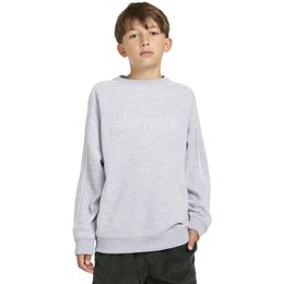 Sweatshirt Element "Cornell 90s", Jungen, Gr. 12(148-156cm), grau (mid grau heather), [Hauptstoff] 40% Polyester, 30% Baumwolle, 30% Baumwolle, Sweatshirts Sweatshirt