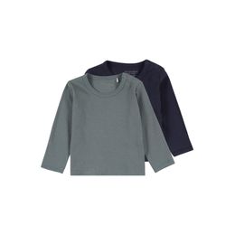 Minymo Shirt M&auml;dchen Gr&ouml;&szlig;e 74 marine / taubenblau