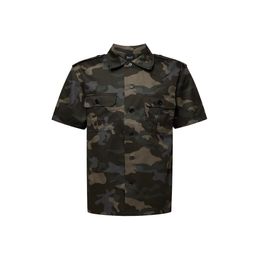 Brandit Hemd Herren Gr&ouml;&szlig;e 6XL taubenblau / schlammfarben / gr&uuml;n / khaki