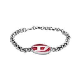 Diesel Armband Herren Gr&ouml;&szlig;e One Size pitaya / silber