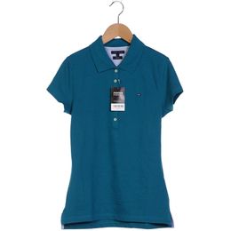 Tommy Hilfiger Poloshirt Damen Größe L Second Hand türkis