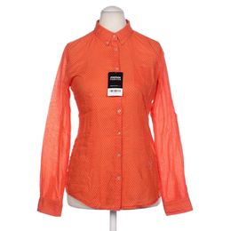 EMILY VAN DEN BERGH Bluse Damen Gr&ouml;&szlig;e M Second Hand orange