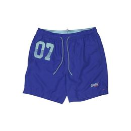 Superdry Shorts Herren Gr&ouml;&szlig;e 33 Second Hand blau