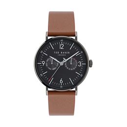 Ted Baker Analoguhr 'PHYLIPA' Herren Größe One Size braun / schwarz / weiß