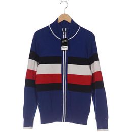 Tommy Hilfiger Strickjacke Herren Gr&ouml;&szlig;e M Second Hand blau