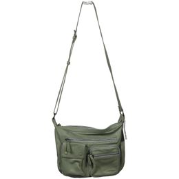 FREDsBRUDER Handtasche gross Leder Damen Größe One Size Second Hand grün