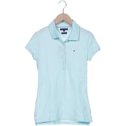Tommy Hilfiger Poloshirt Damen Größe XS Second Hand hellblau