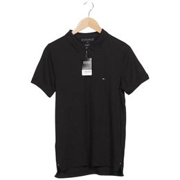 Tommy Hilfiger Poloshirt Herren Größe S Second Hand schwarz