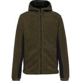 8848 Outdoor Fleecejacke Herren Gr&ouml;&szlig;e S khaki / schwarz