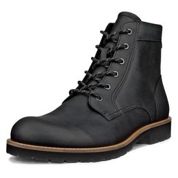Ecco Lace-Up Boots male Black size 43